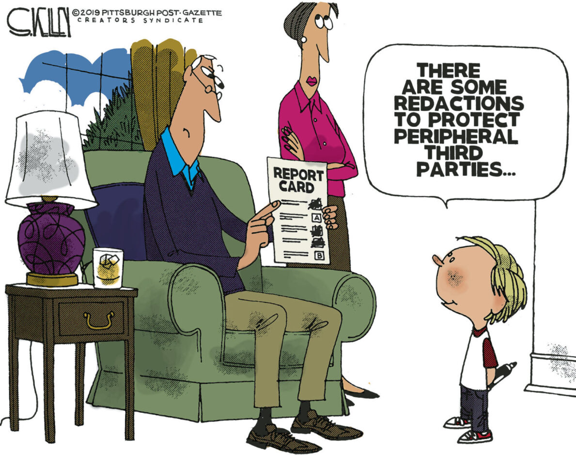 Cartoon: Redactions | News, Sports, Jobs - Daily Herald